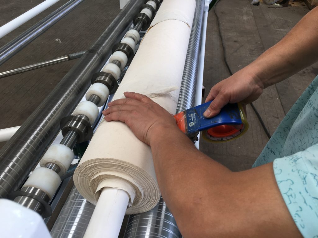 Bias Fabric Slit Machine for polish buffs